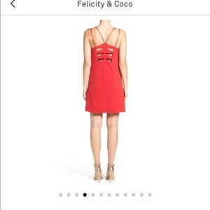 Felicity & Coco | Dresses | Felicity Coco Red Mini Dress | Poshmark